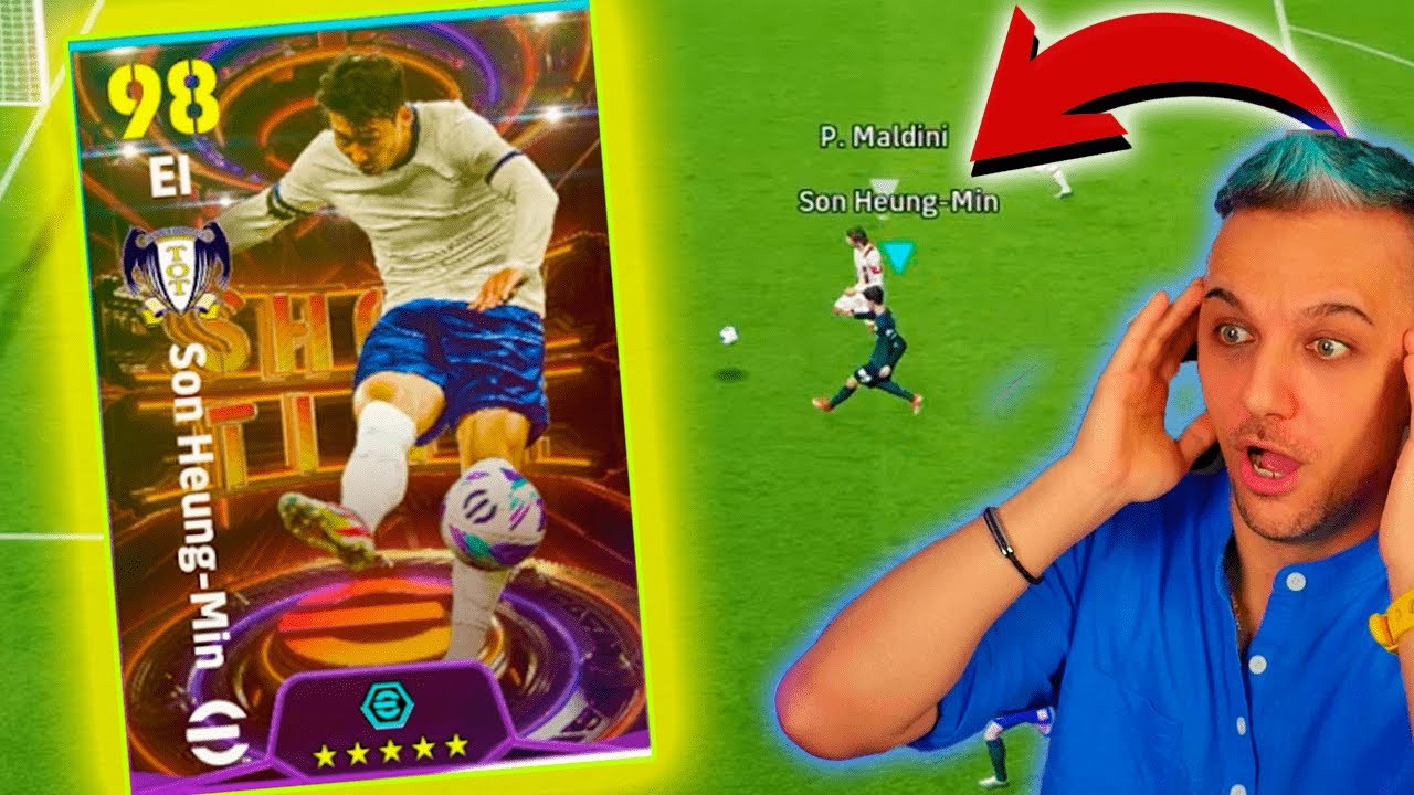🫢 SON blitz curler... | Efootball 2024 - YouTube