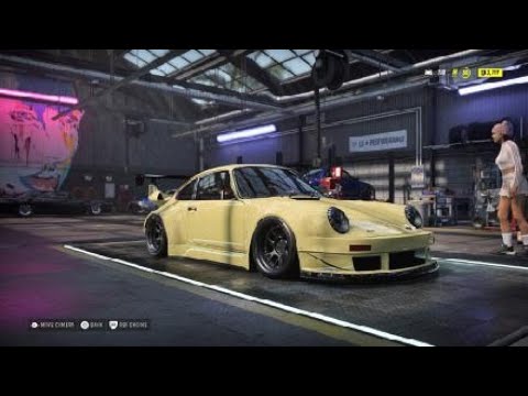 Need for Speed Heat : Porsche 911 rsr '73 customization - YouTube