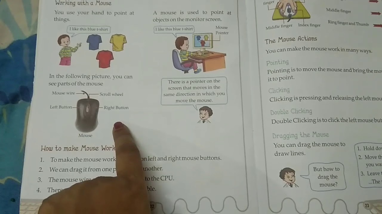 Class 1 Computer Chapter 5 Using The Mouse YouTube class-1-computer-chapter-5-using-the-mouse-youtube
