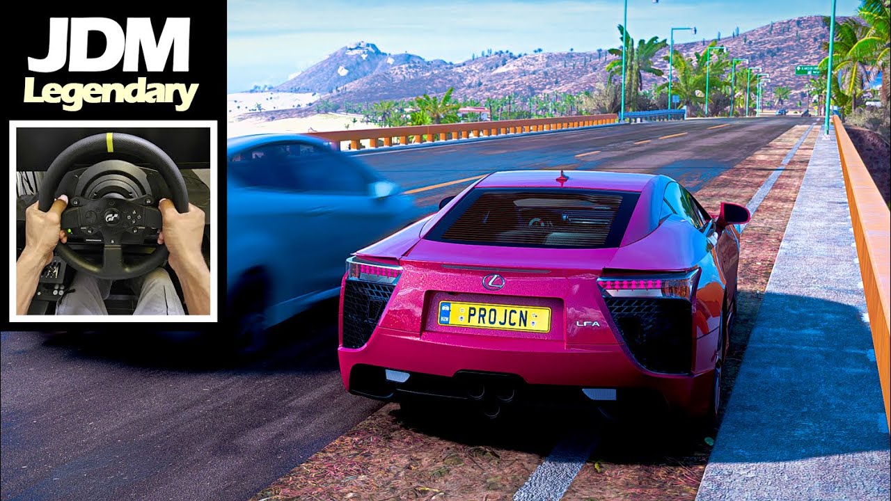 Best Sound !! Forza Horizon 5 Drift Drive Drag l Lexus LFA (FH5 ...