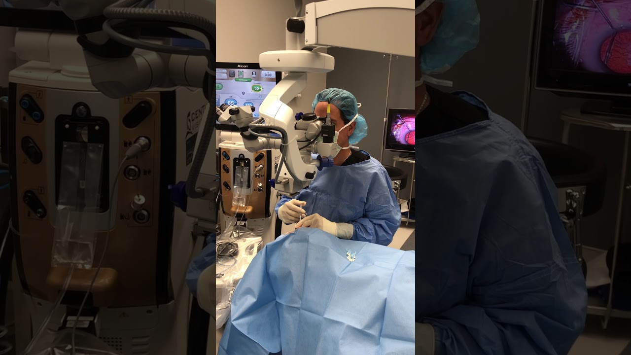 Dr. Schultze Performs Cataract Surgery - YouTube