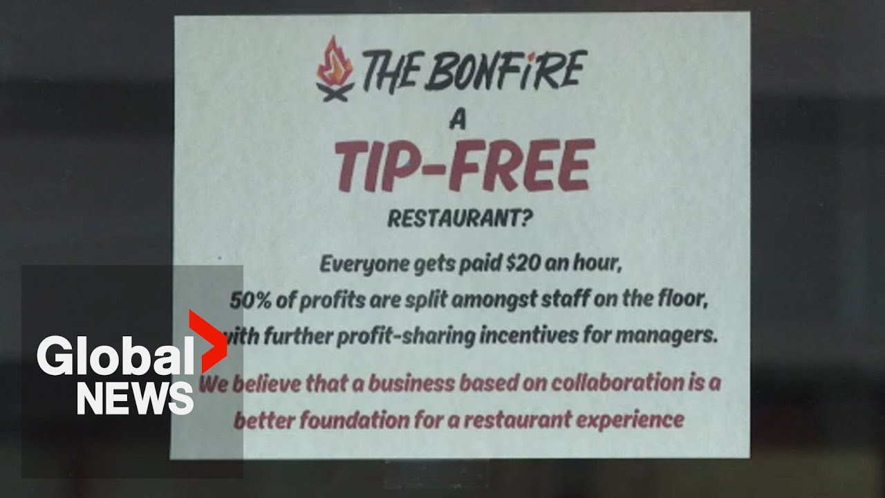 No tips, please: Nova Scotia restaurant bans tipping, raises pay of ...