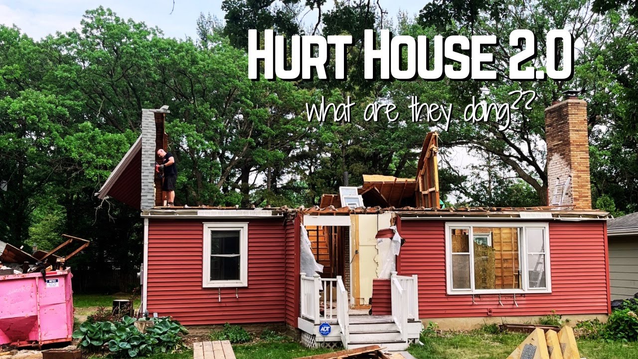 FIRST LOOK AT HURT HOUSE 2.0 BEHIND THE SCENES - YouTube