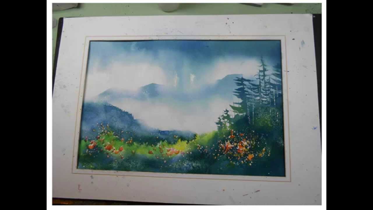 Tom Jones Demonstration Painting - YouTube