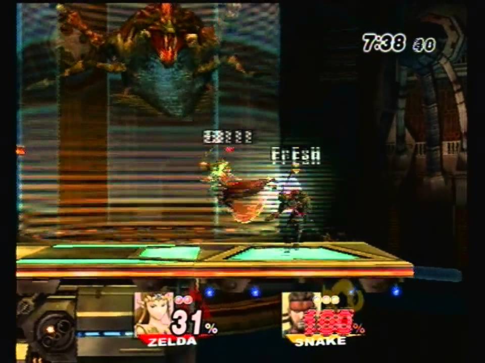 Ed (Zelda) vs Red Halberd (Snake) Tournament Set 1 - YouTube