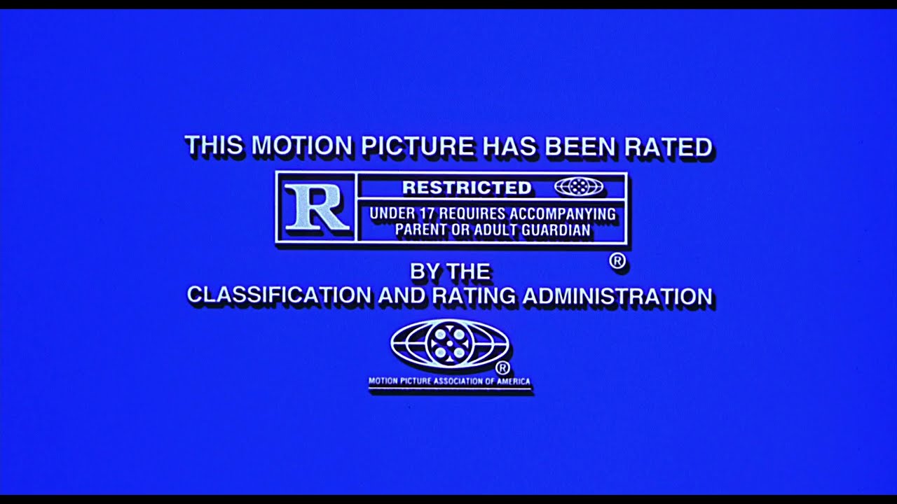 MPAA Rating Card (R, 1989) - YouTube