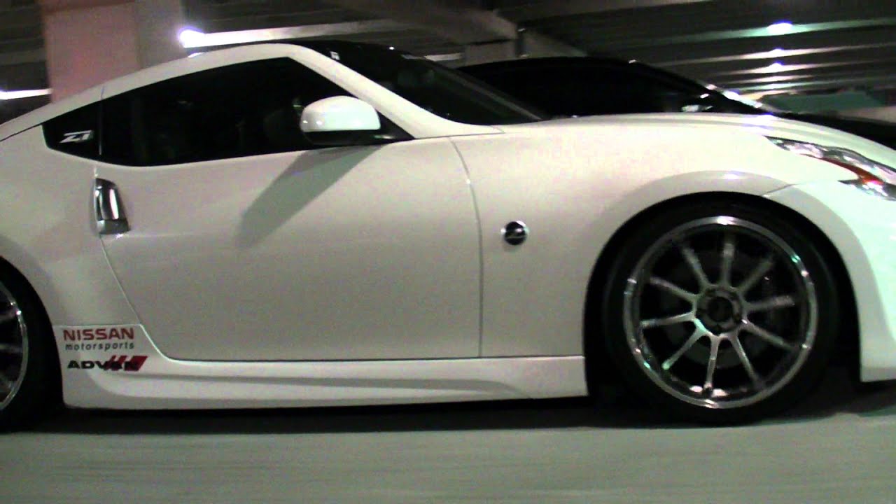 Z1 Motorsports 370Z park up at the December 2011 video shoot - YouTube