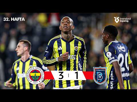 Fenerbahçe (3-1) Başakşehir - Highlights/Özet | Trendyol Süper Lig - 2025/26