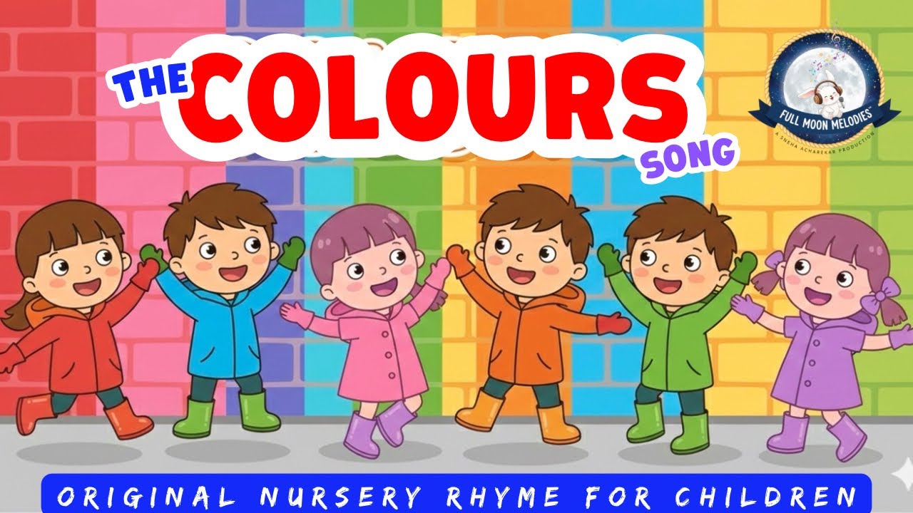 Colours Song for Kids | Rainbow Love Song | Learn Colours with Fun ...