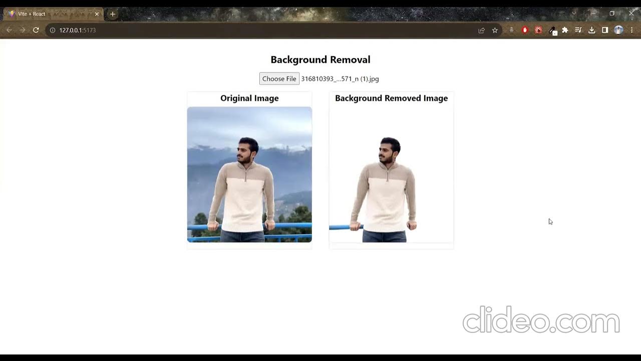 React-Background_remover - YouTube