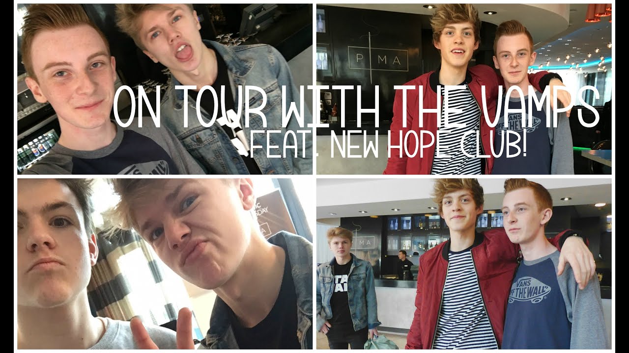 THE VAMPS TOUR FT. NEW HOPE CLUB PT1! | DANIEL BIRD - YouTube
