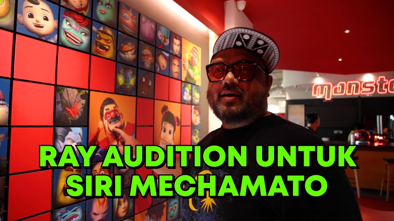 Ray Ujibakat Watak Siri Animasi Mechamato! - YouTube