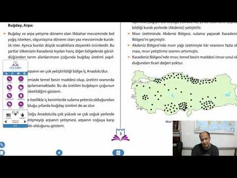 Mehmet ÇAKAR - Türkiye'de Tarım ve Hayvancılık I - YKS / AYT Coğrafya Dersleri YKS 2020