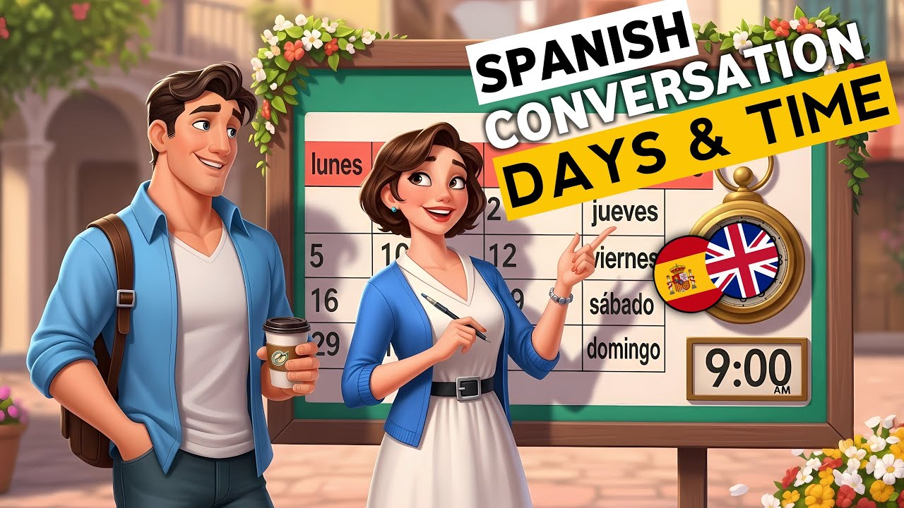 Spanish Lessons for Beginners: Master Days & Daily Routine with this ...