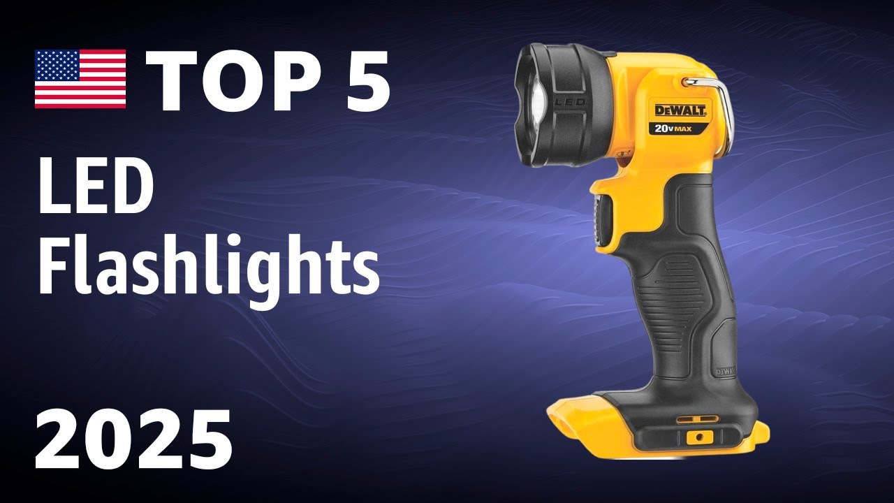 TOP—5. Best LED Flashlights 2025 - YouTube