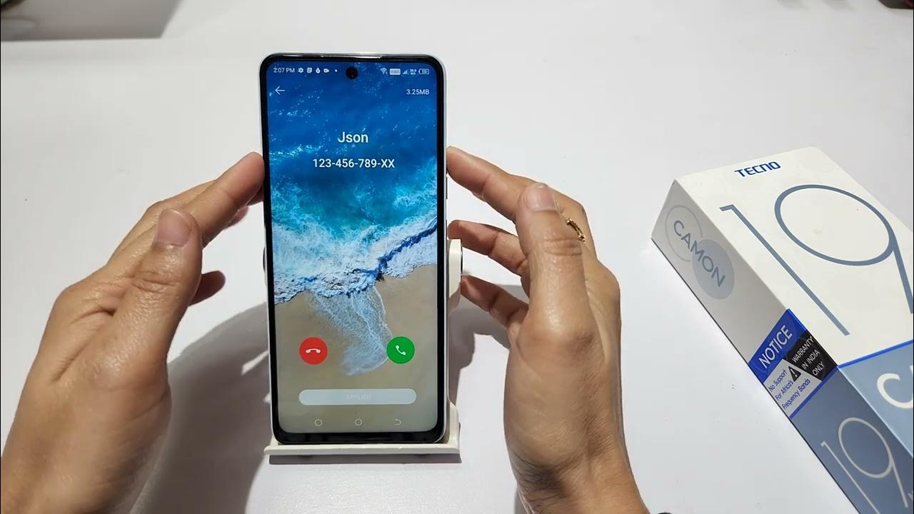 How to change call background tecno camon 19 pro | Tecno camon 19 call background kaise change ...