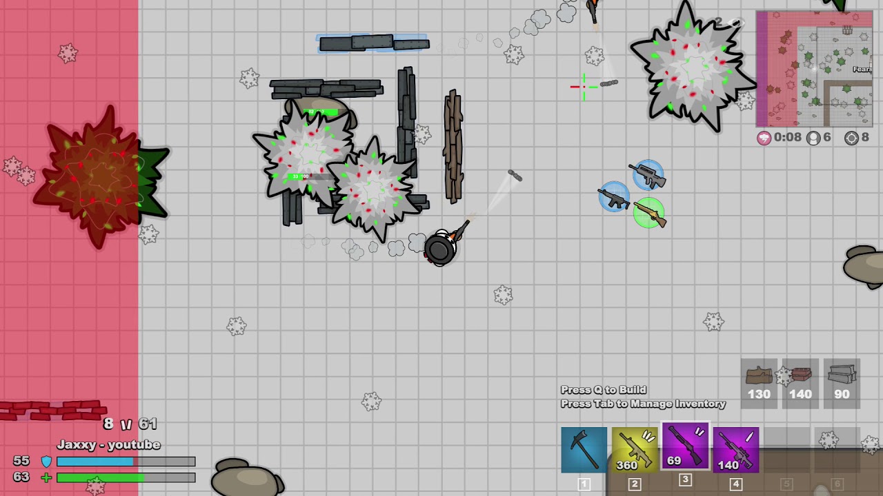 Buildroyale.io *NEW* COMBAT SHOTGUN GAMEPLAY - YouTube