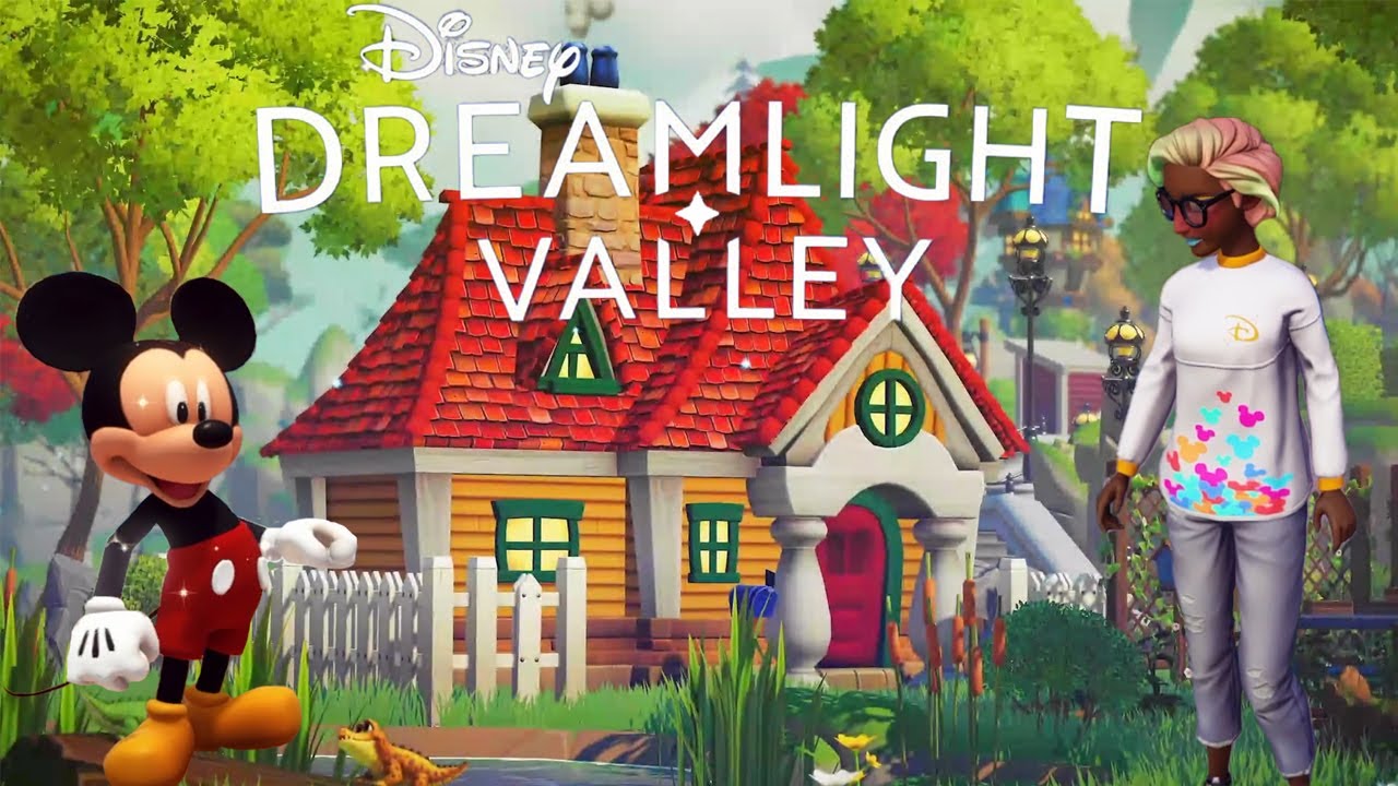 Visiting Mickey's House! | Disney Dreamlight Valley Ep. 2 - YouTube
