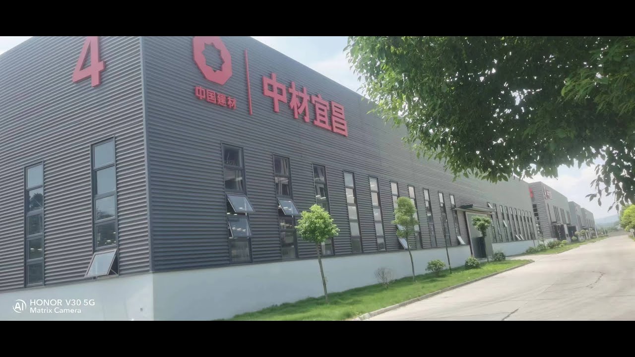 Sinoma Fiber cement board Factory Group - YouTube