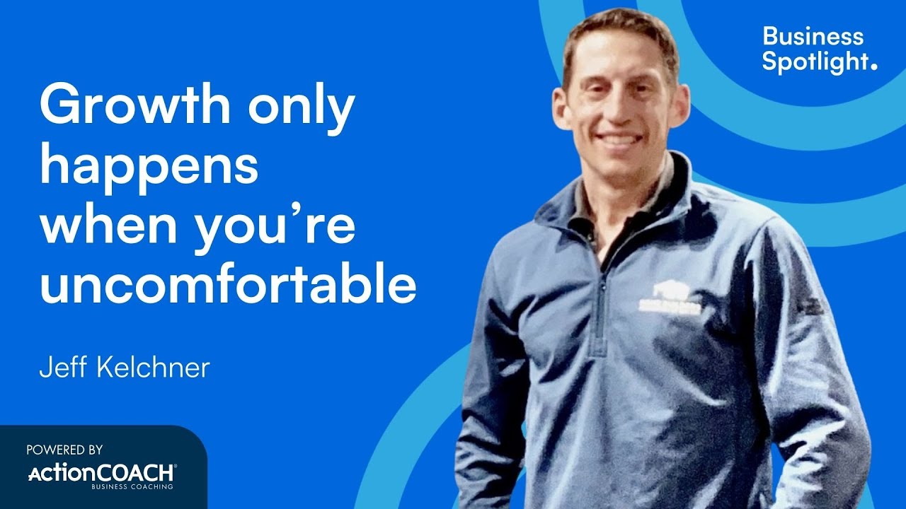 GROWTH ONLY HAPPENS WHEN YOU ARE UNCOMFORTABLE | With Jeff Kelchner ...