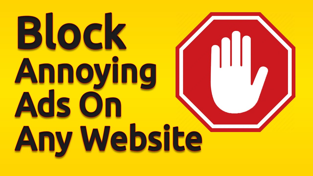Block Annoying Banner Ads On Any Webpage - YouTube