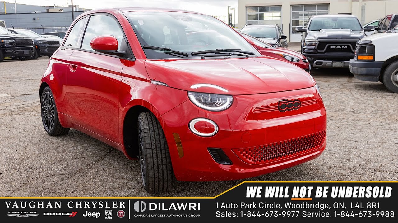 Adrian and Vaughan Chrysler present the all new 2024 Fiat 500e EV ...