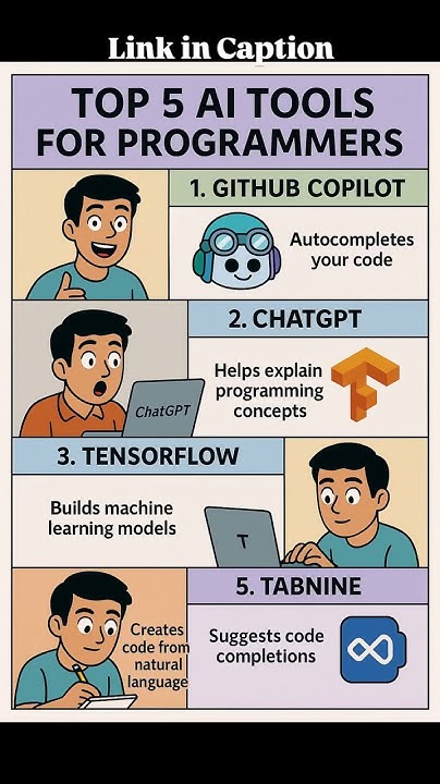 💻 Top 5 AI Tools Every Programmer Should Know! 🤖🚀 #techtips #coding - YouTube