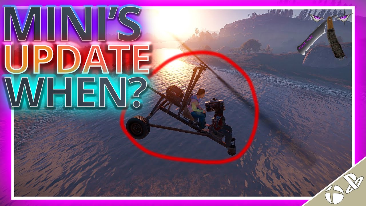 Transportation Minicopters Update When? What to expect. ☢️ Rust Console ...