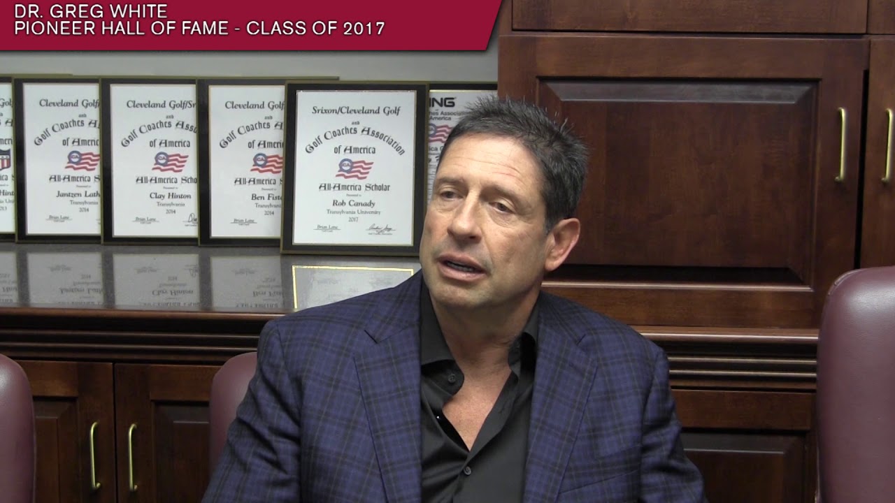Dr. Greg White Hall of Fame Interview - YouTube