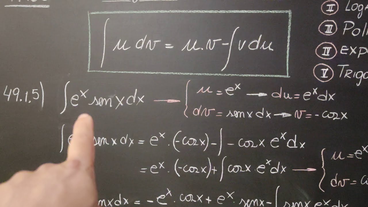 integrales, Integración por partes, integrales ciclicas - Ejemplos ...