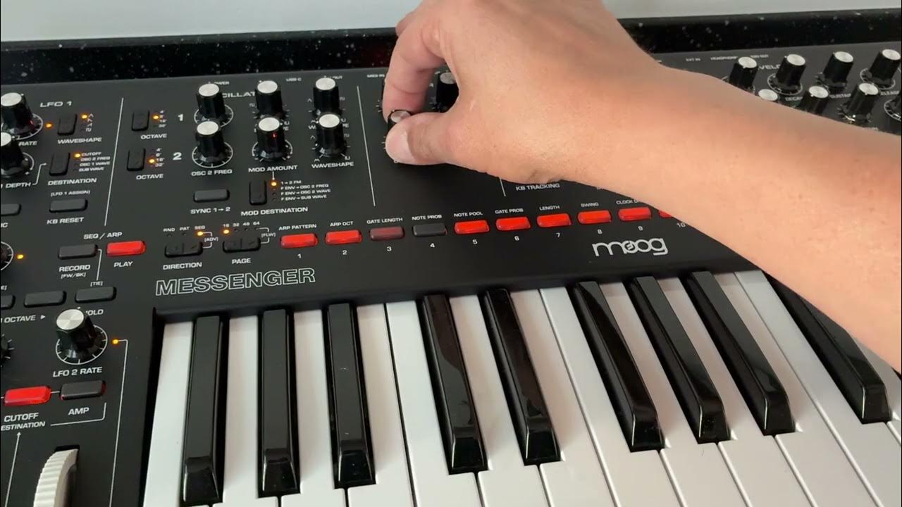 Moog Messenger // Acid Test - YouTube