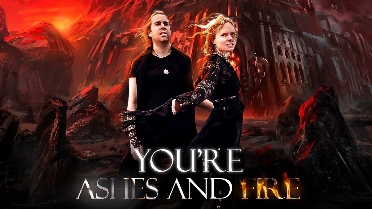 Enchanted Duo - You're ashes and fire | Lyrics/art video - YouTube