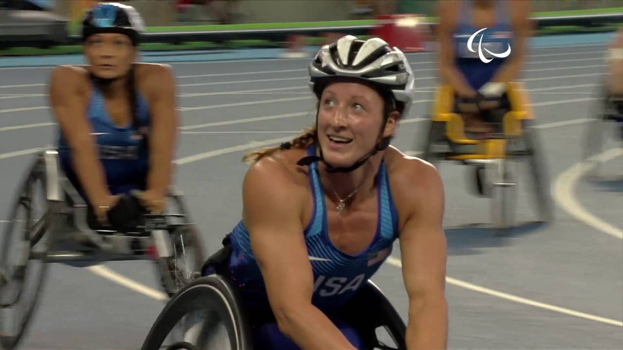 Athletics | Women's 400m - T54 Final | Rio 2016 Paralympic Games - YouTube