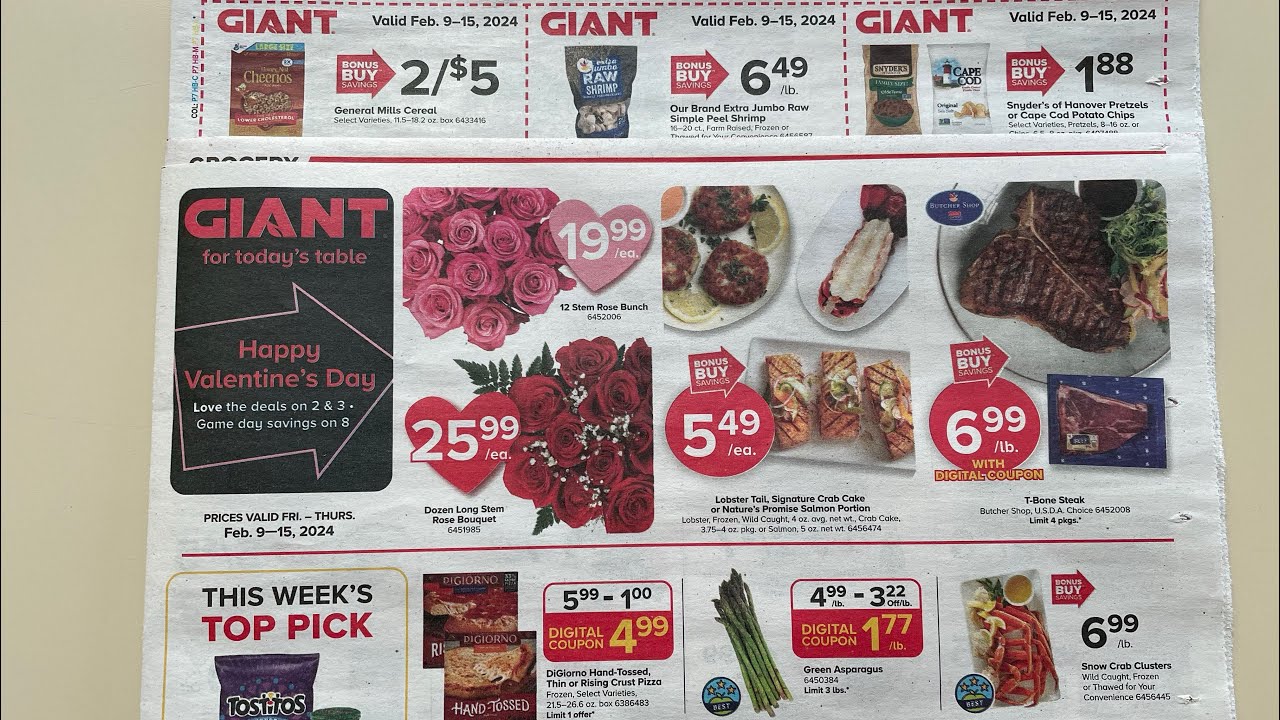 Giant Ad Preview February 9-15, 2024 - YouTube