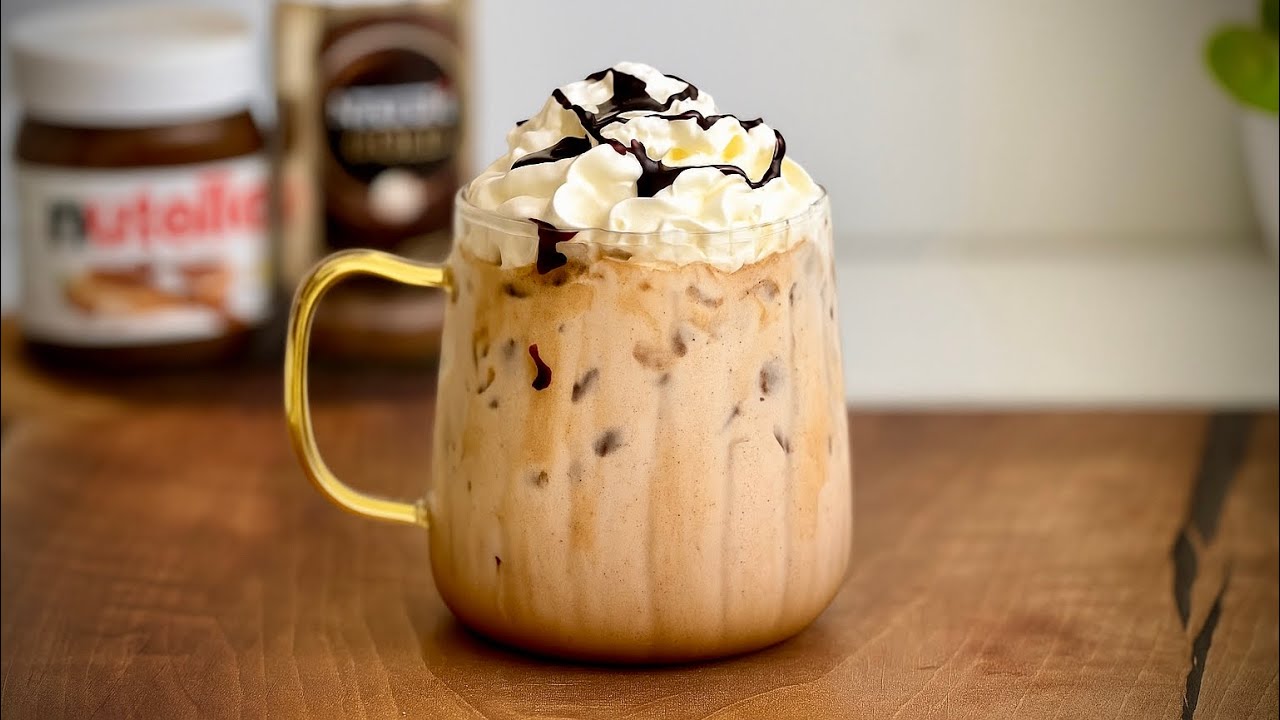 I Mixed Nutella with Coffee… and It’s Pure Magic! ☕🍫#coffee #asmr # ...