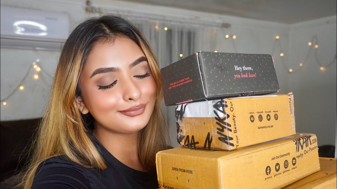 What I shopped in SALE on Nykaa for Rs. 10000 ?? - YouTube
