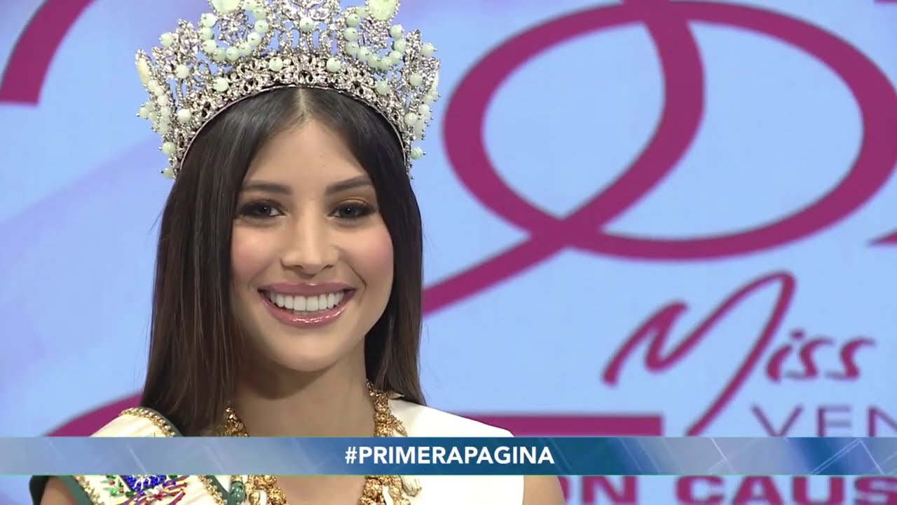 Entrevista a Sthephany Zreik, Miss Earth Venezuela 2020, en "Primera ...