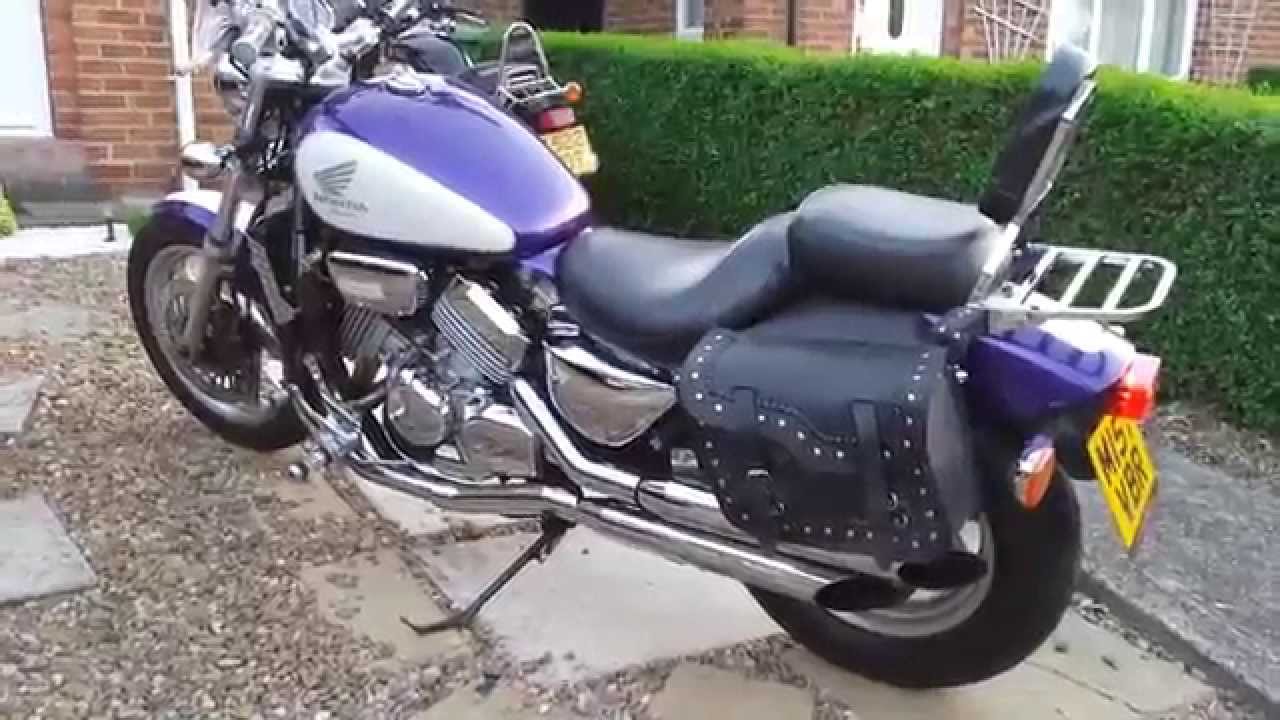 honda vf750c magna cold start - YouTube