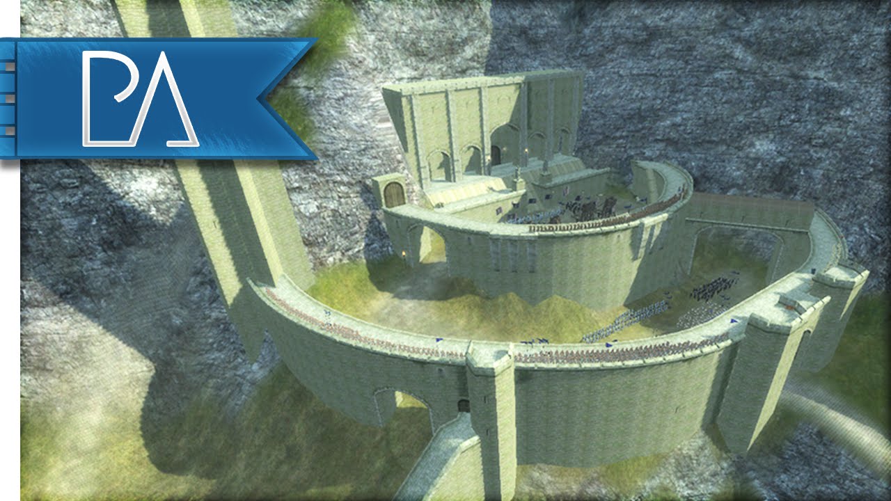 CHAOTIC HELM'S DEEP SIEGE - Third Age Total War Gameplay - YouTube