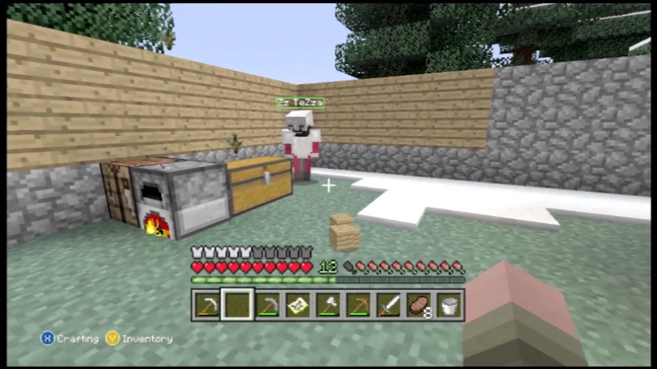 Minecraft Survival #3- Base Camp - YouTube