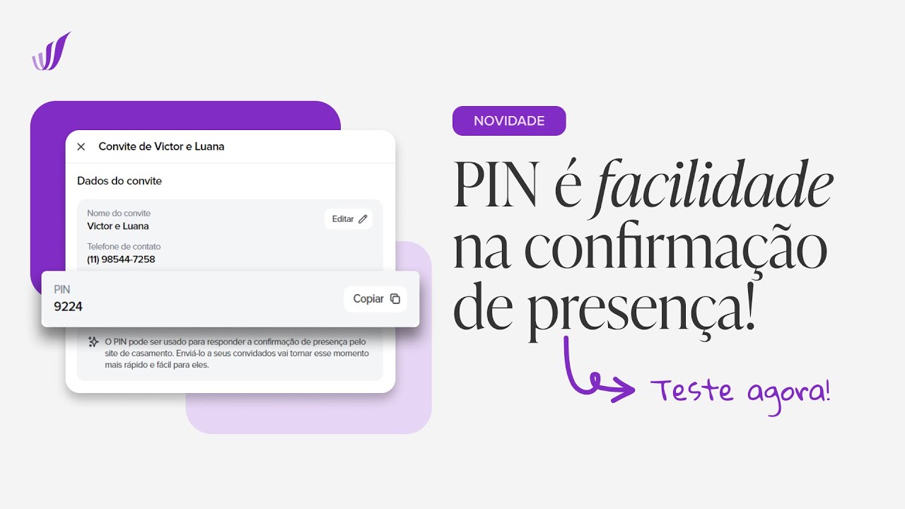 PIN para confirmar presença? Como funciona? - YouTube