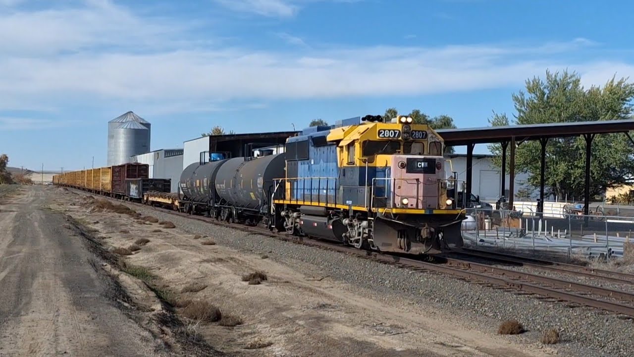 CWW 2807 Heads East to Walla Walla, wa - YouTube