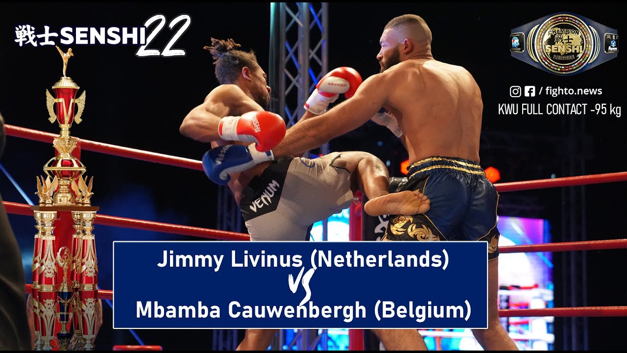 SENSHI 22: -95 kg, Jimmy Livinus (Netherlands) vs Mbamba Cauwenbergh ...