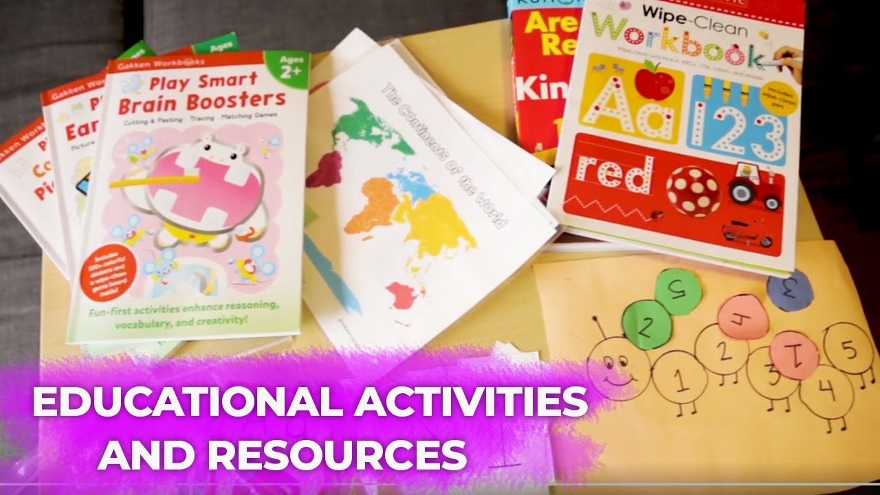 TODDLER EDUCATION AT HOME | QUARANTINE LEARNING | PRESCHOOL ACTIVITIES ...