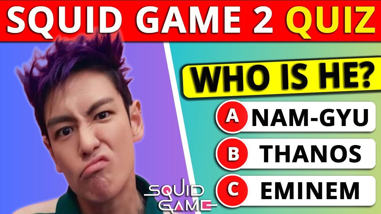 The Ultimate Squid Game Season 2 Fun Quiz Trivia 🕹️⏳🎯 | 40 Levels ...