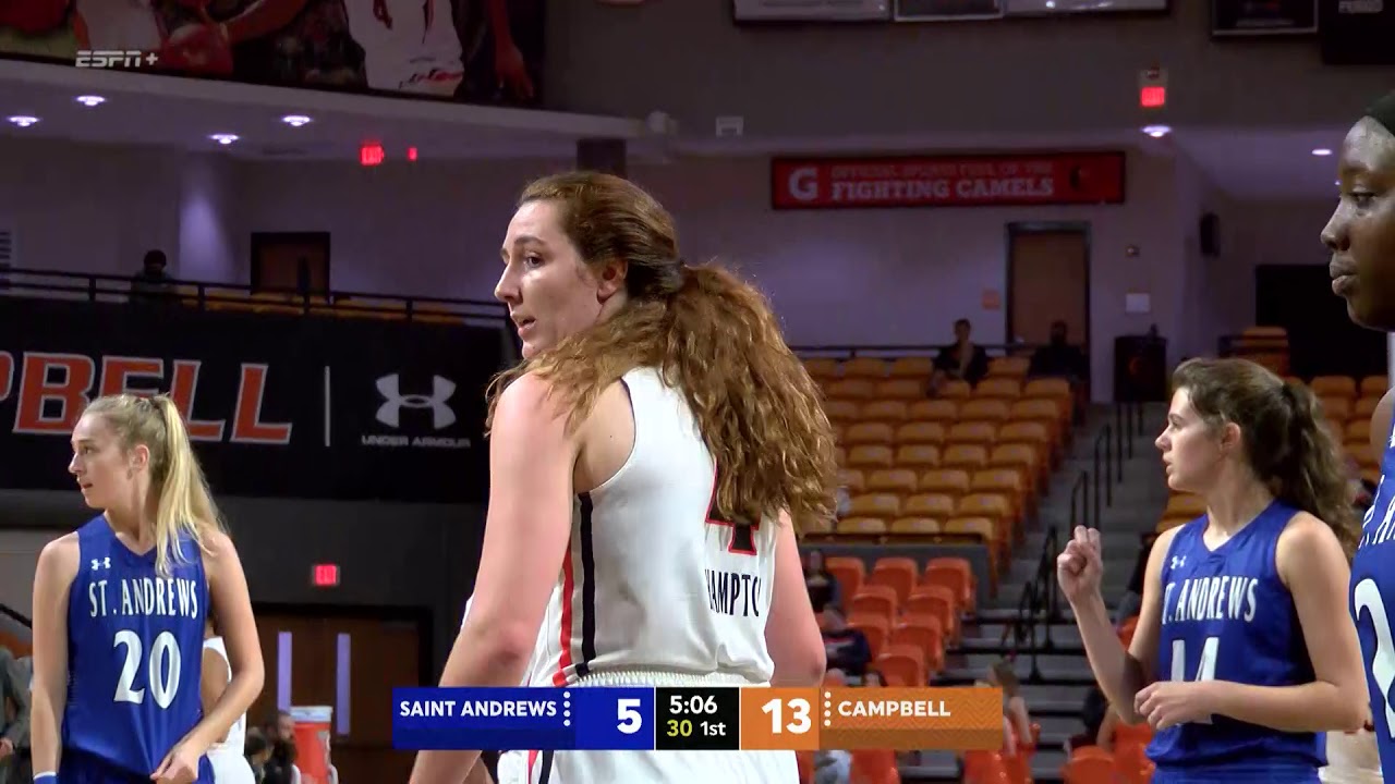 Campbell Women's Basketball vs St. Andrews - 11/05/19 - YouTube