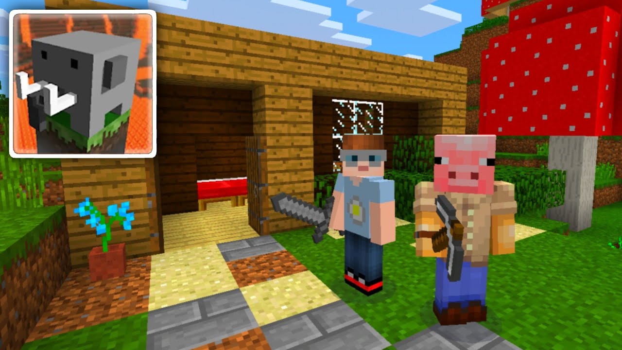 Craftsman Building Craft - UPDATED MULTIPLAYER - SURVIVAL - Gameplay Part 1 - YouTube