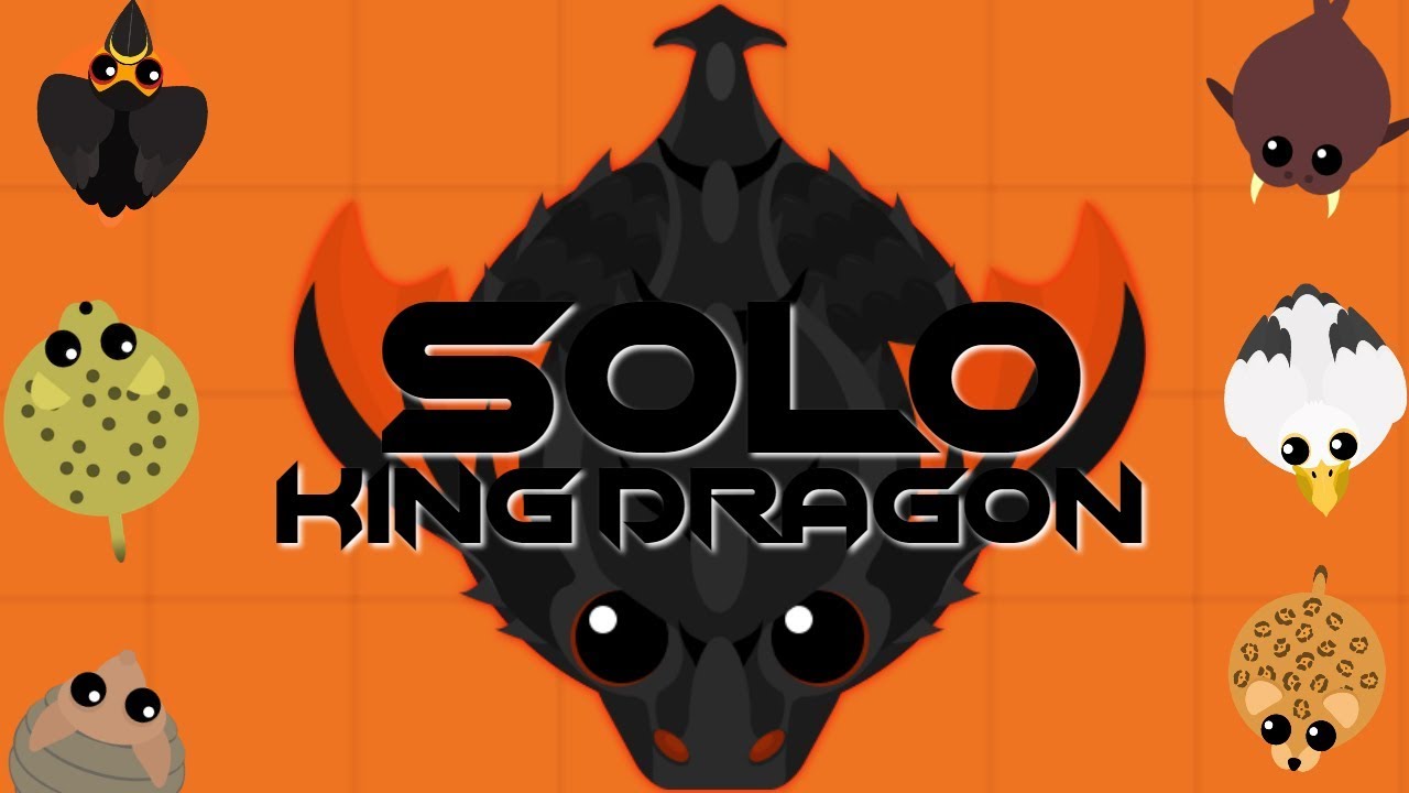 SOLO KING DRAGON GAMEPLAY! // KD UPDATE! // MOPE.IO - YouTube