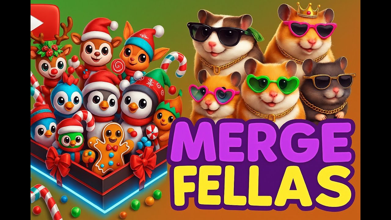 "🔥 LIVE | Merge Fellas Gameplay | Fastest Merging Challenge! 🧠🐹 # ...