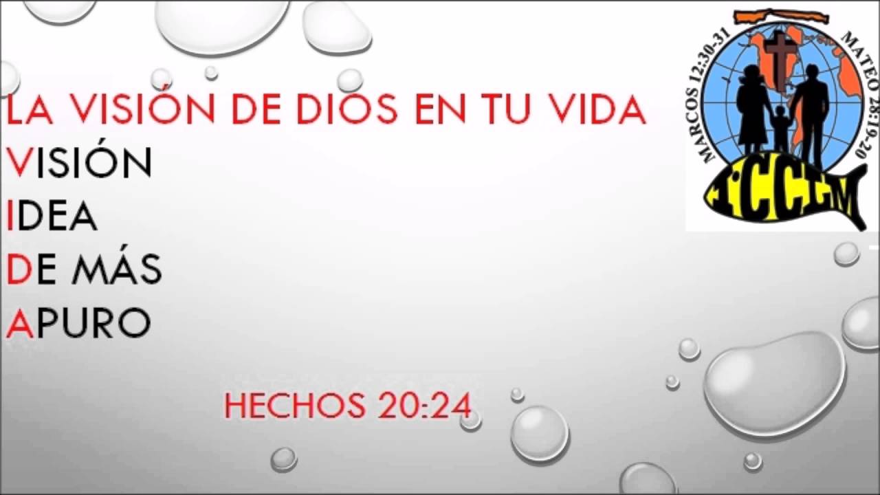 Prédica: La visión de Dios en tu vida - YouTube